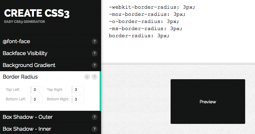 [CSS] Text ShadowなどのCSS3の効果を見ながらジェネレート | VIVABlog